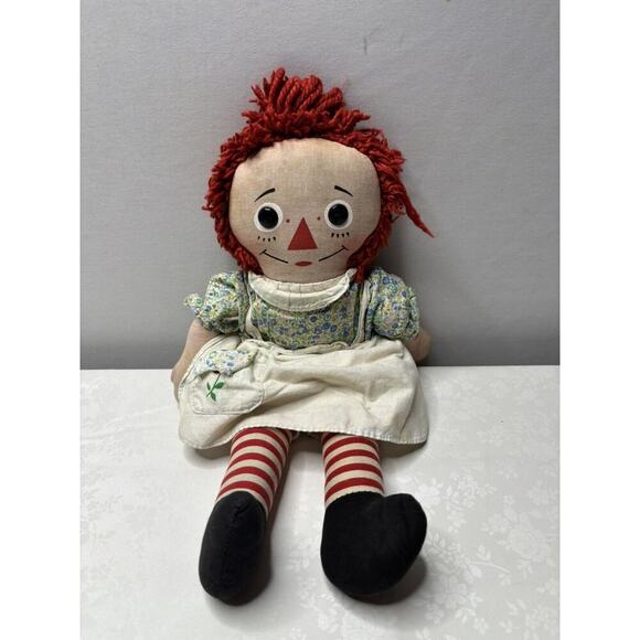 Knickerbocker | Toys | Vintage Raggedy Ann Doll By Knickerbocker Toy ...